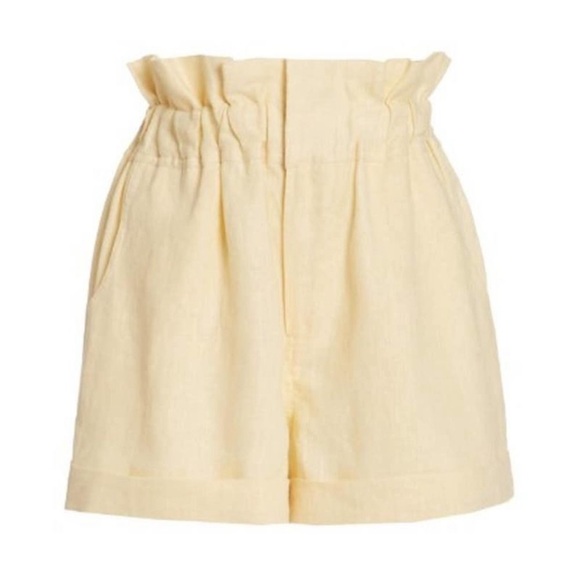 Posse | Shorts | Posse Ducky Shorts In Pale Yellow Sz Xs | Poshmark